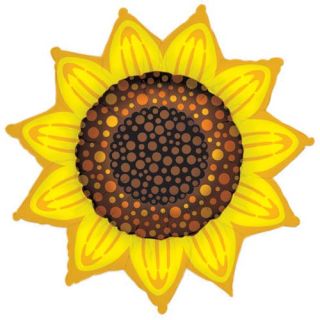 42" Sunflower – Mango Balloon